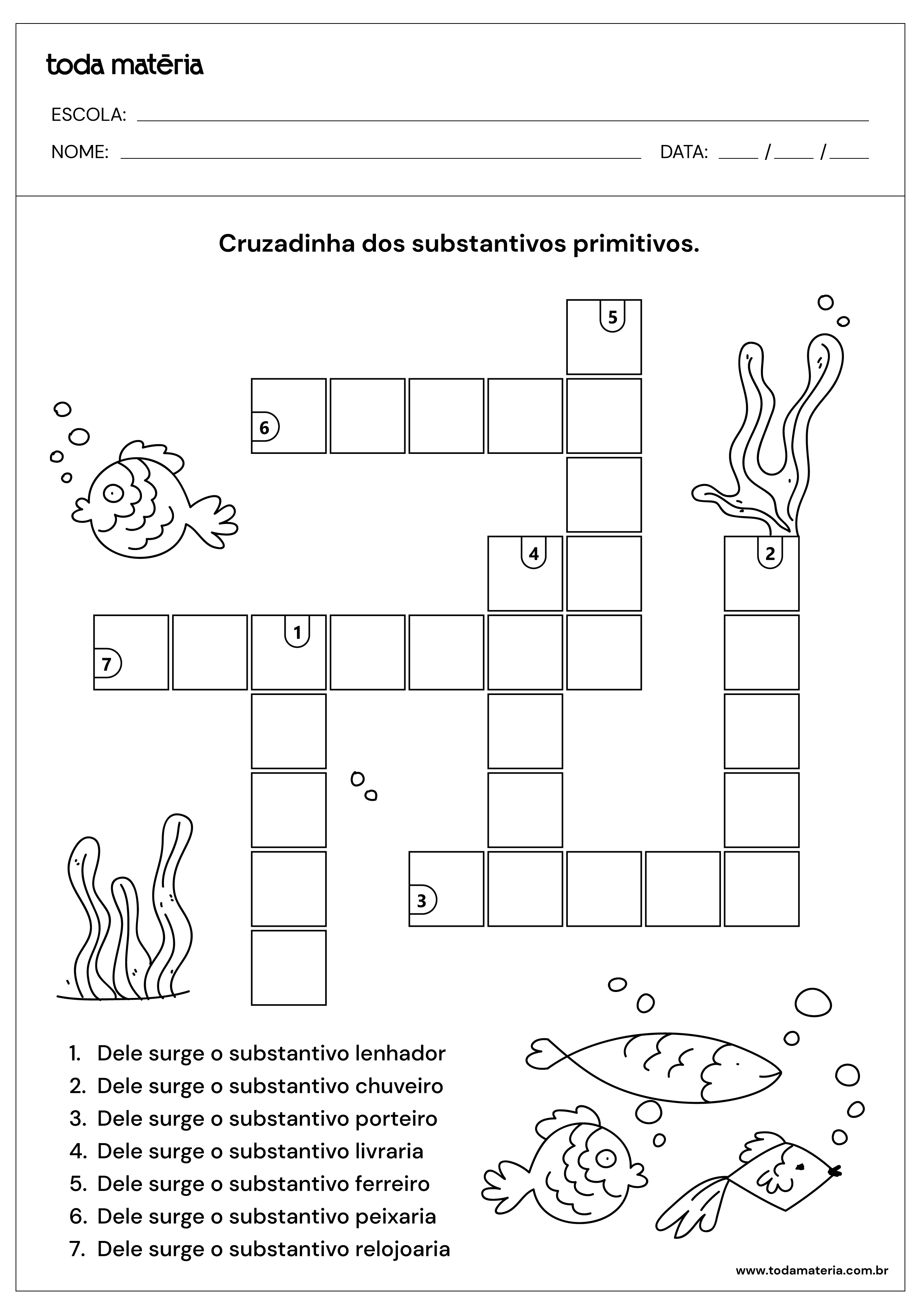 Atividades Sobre Substantivos 9 Ano Com Gabarito - EPNEDU Atividades Sobre Substantivos 9 Ano Com Gabarito - EPNEDU